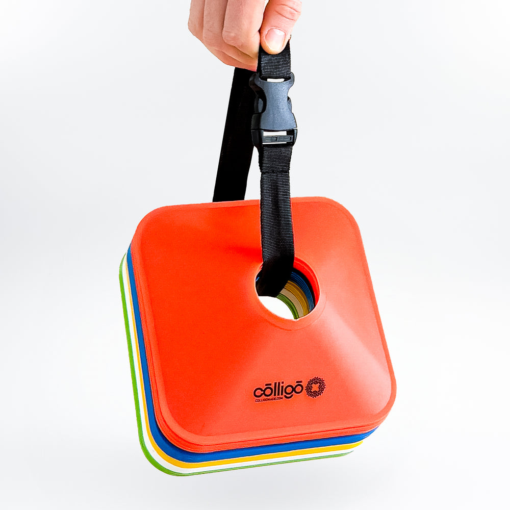 Colligo Low-profile Square Training Cones